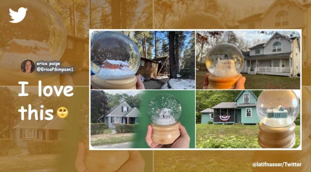 Comedy writer makes snow globes of people’s homes as a hobby, netizens ...