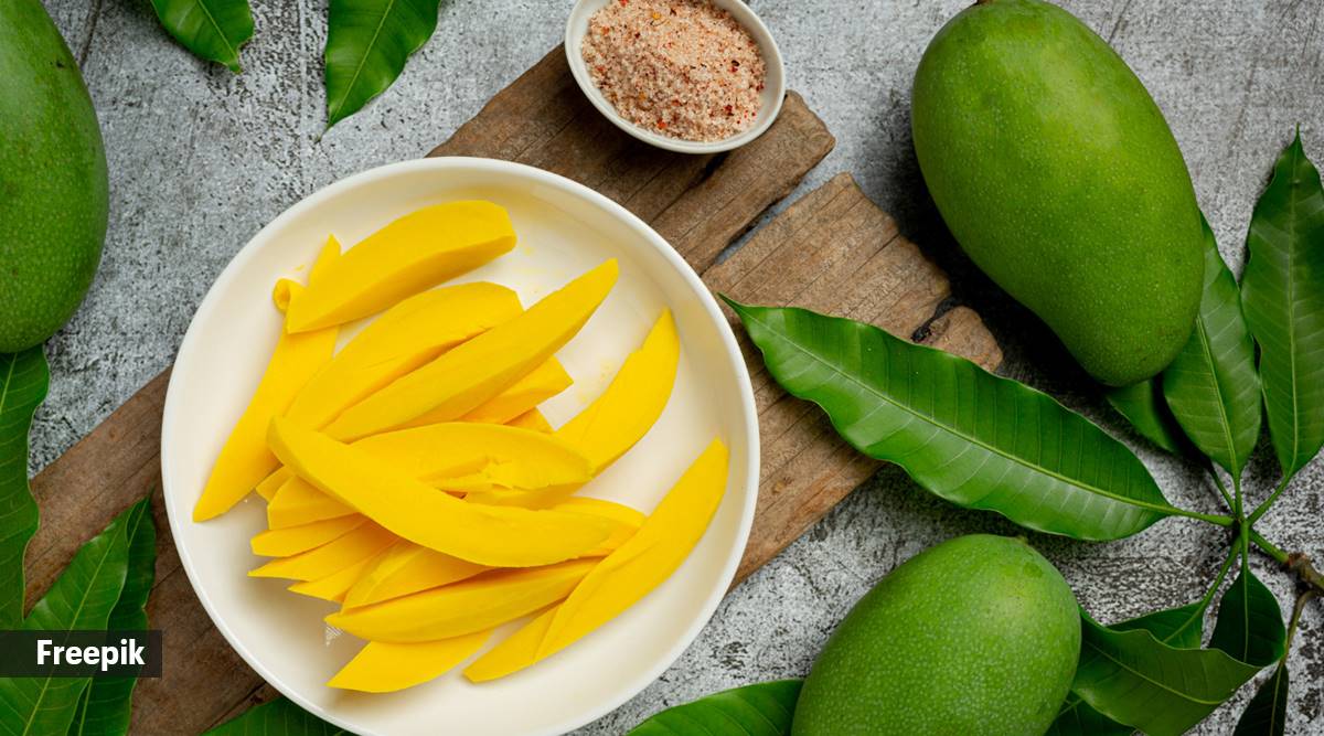 Nutrition alert: One cup (165 grams) of diced mango contains… | Health ...