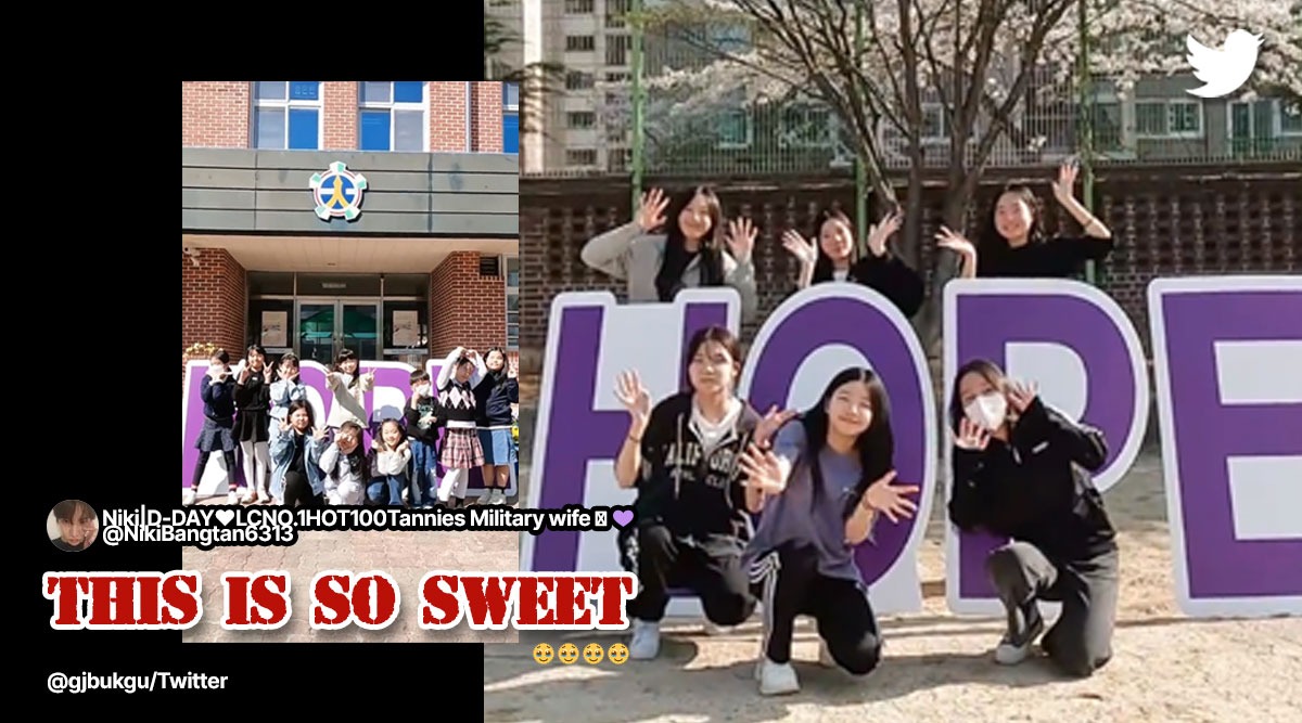 BTS’ J-Hope’s school wishes him luck for military enlistment with a ...