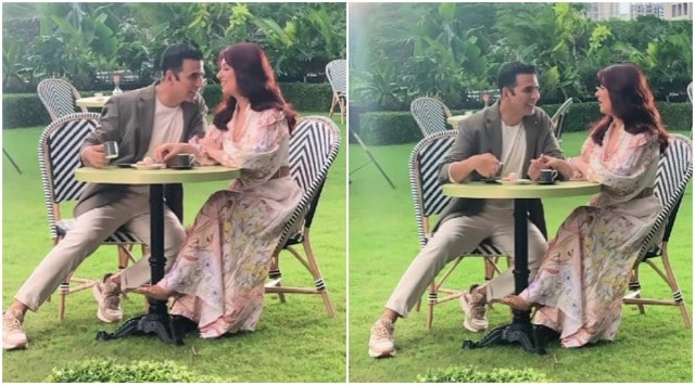 Twinkle Khanna, Akshay Kumar dial up love as they face camera together ...
