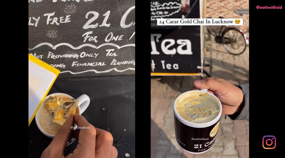 This 24k gold tea fails to impress foodies | Trending News - The Indian ...