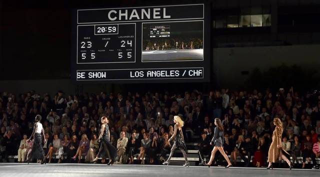 Chanel lures stars with cruise fashion show in Los Angeles | Fashion ...