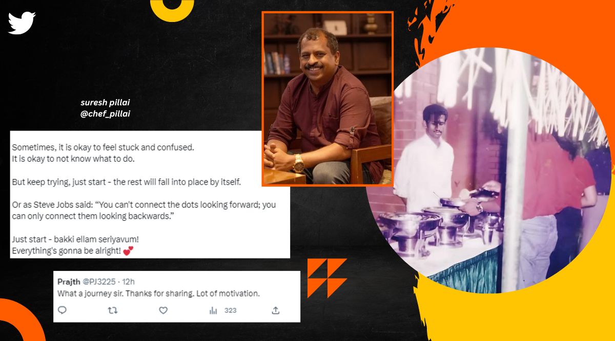 Celebrity chef Suresh Pillai shares how he used to sell peanuts for Re ...