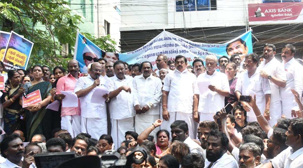 EPS meets Governor RN Ravi over hooch tragedy, law and order situation ...