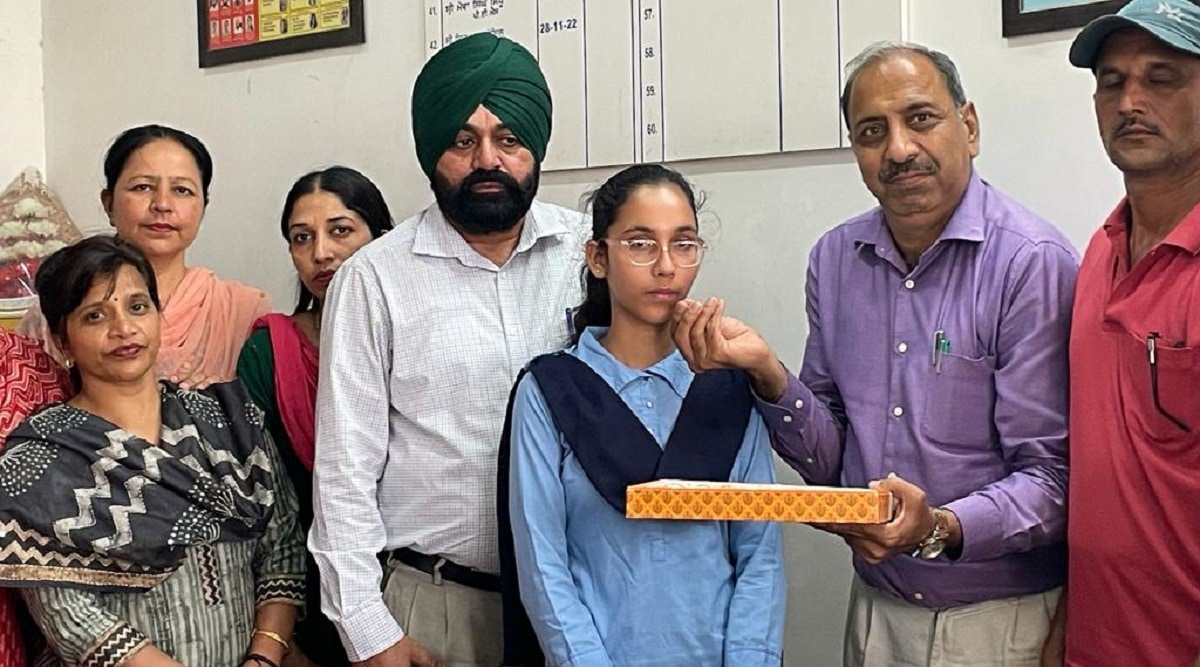 PSEB Class 12 board results: A govt school student, Commerce topper Simranjit Kaur wants to ...