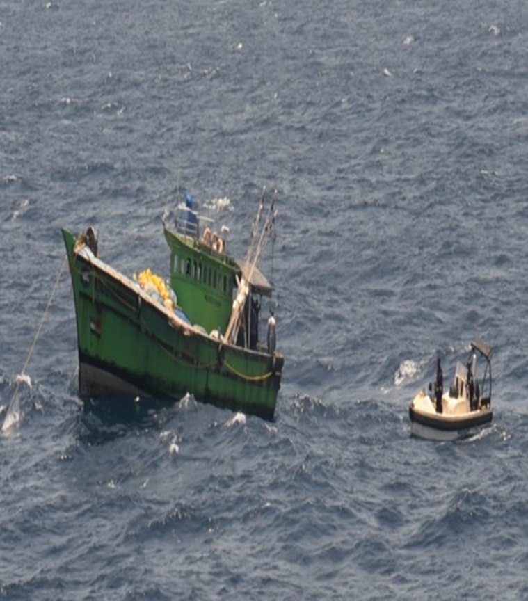 Indian Coast Guard rescues stranded boat, crew off Gujarat coast ...