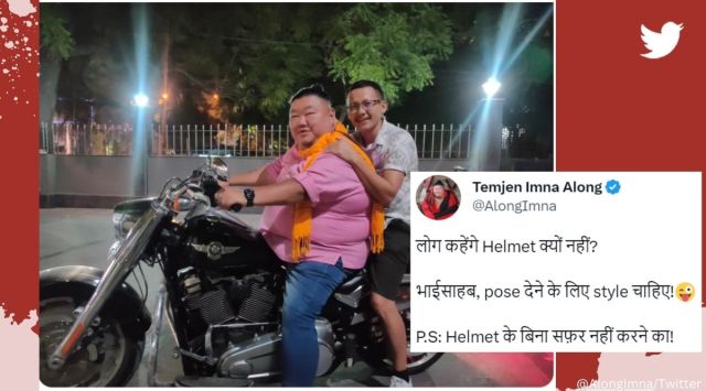 Nagaland minister Temjen Along offers witty reason for helmetless pose ...