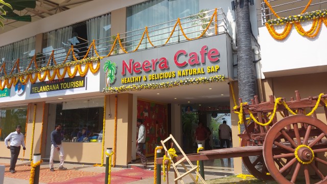 Telangana’s first Neera cafe opened in Hyderabad; govt aims to add fizz ...