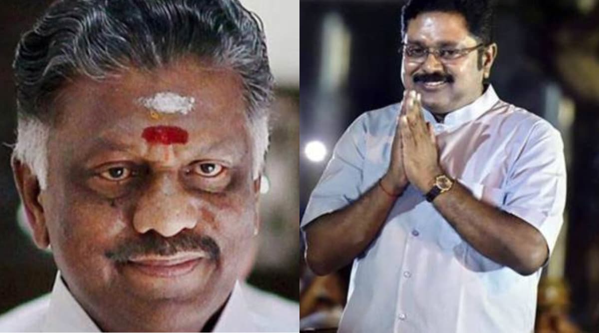 Ousted AIADMK leaders OPS, Dhinakaran unite to take on ‘enemy’ DMK and ...