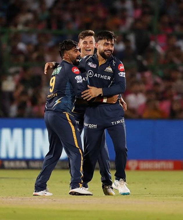 IPL 2023: Gujarat Titans thrash Rajasthan Royals by nine wickets ...
