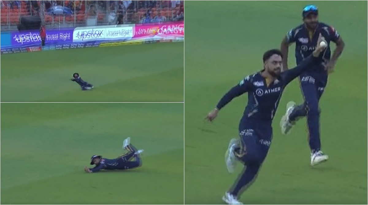 Watch: GT’s Rashid Khan takes a blinder to dismiss LSG’s Kyle Mayers ...