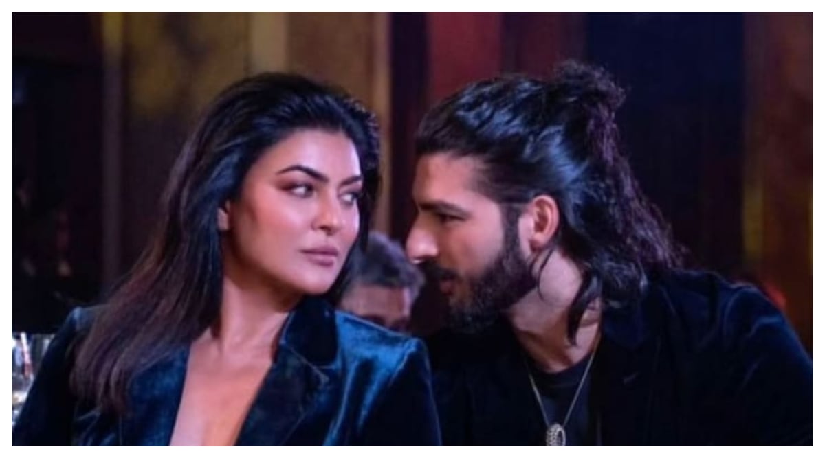 Sushmita Sen locks eyes with ex-boyfriend Rohman Shawl, calls it a ...