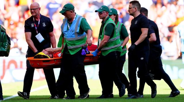 Luton Town captain Tom Lockyear remains in hospital | Football News ...
