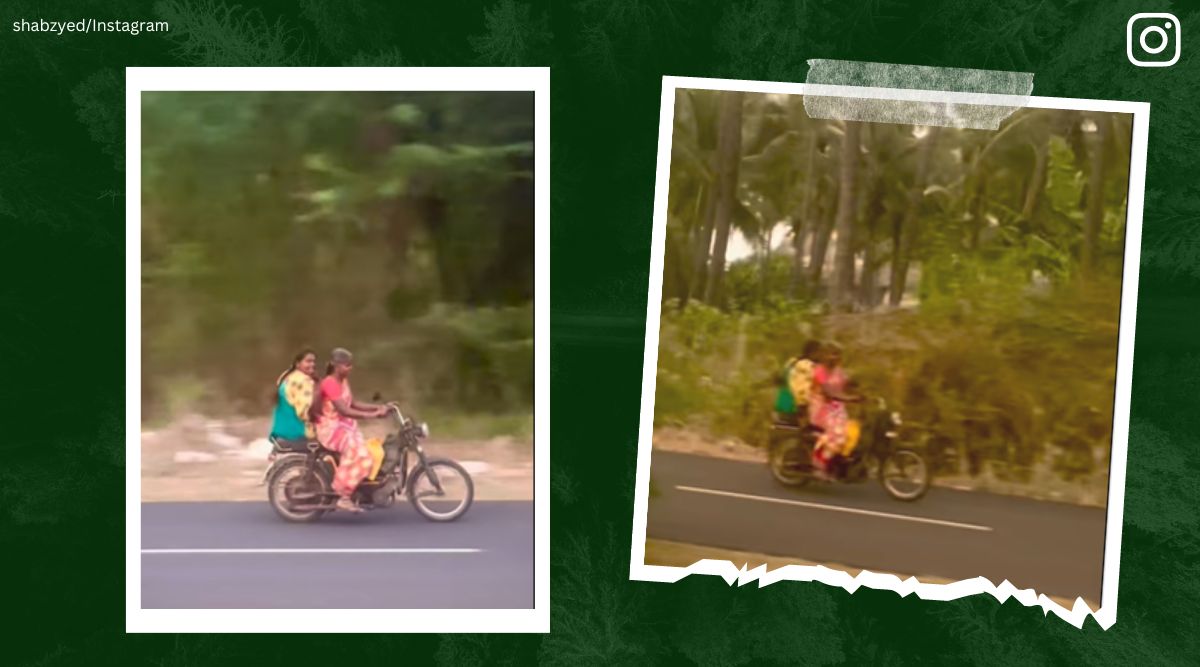 Watch: Video of 2 women enjoying motorcycle ride, giving flying kisses ...