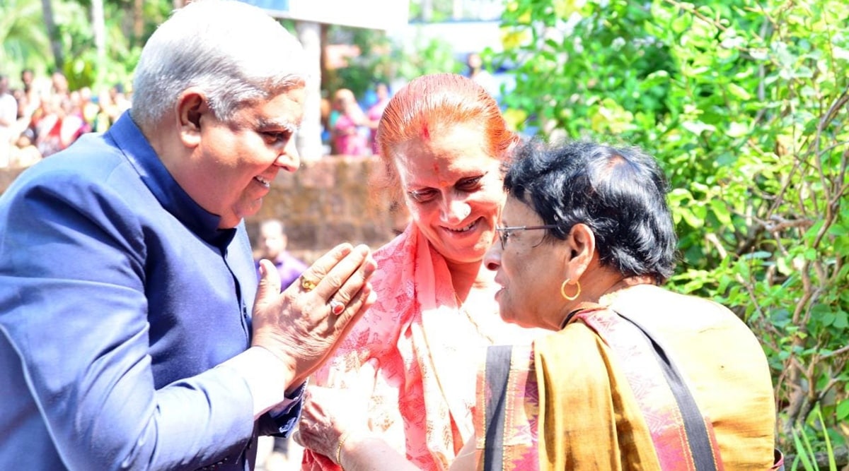 Biggest ‘guru dakshina’, says teacher as V-P Dhankhar visits her 5 ...
