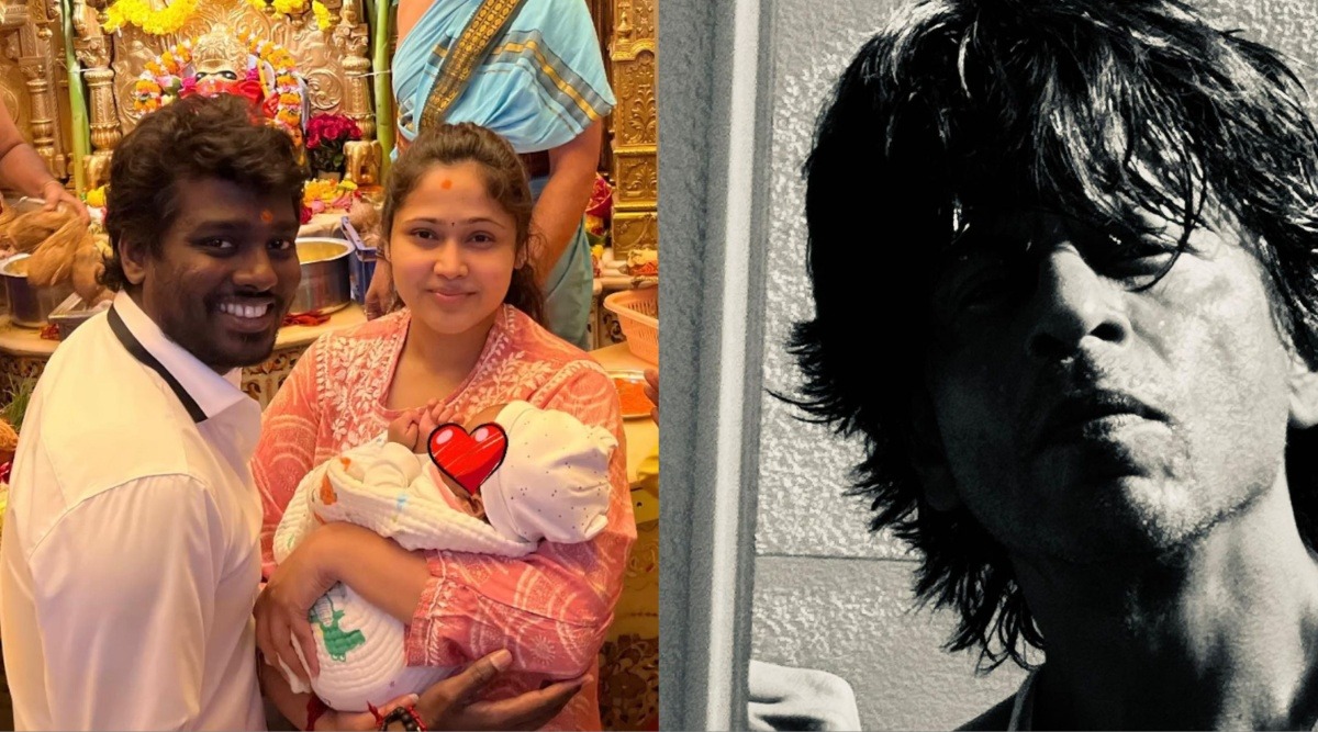 Atlee confirms name of baby boy after Shah Rukh Khan reveals it during ...