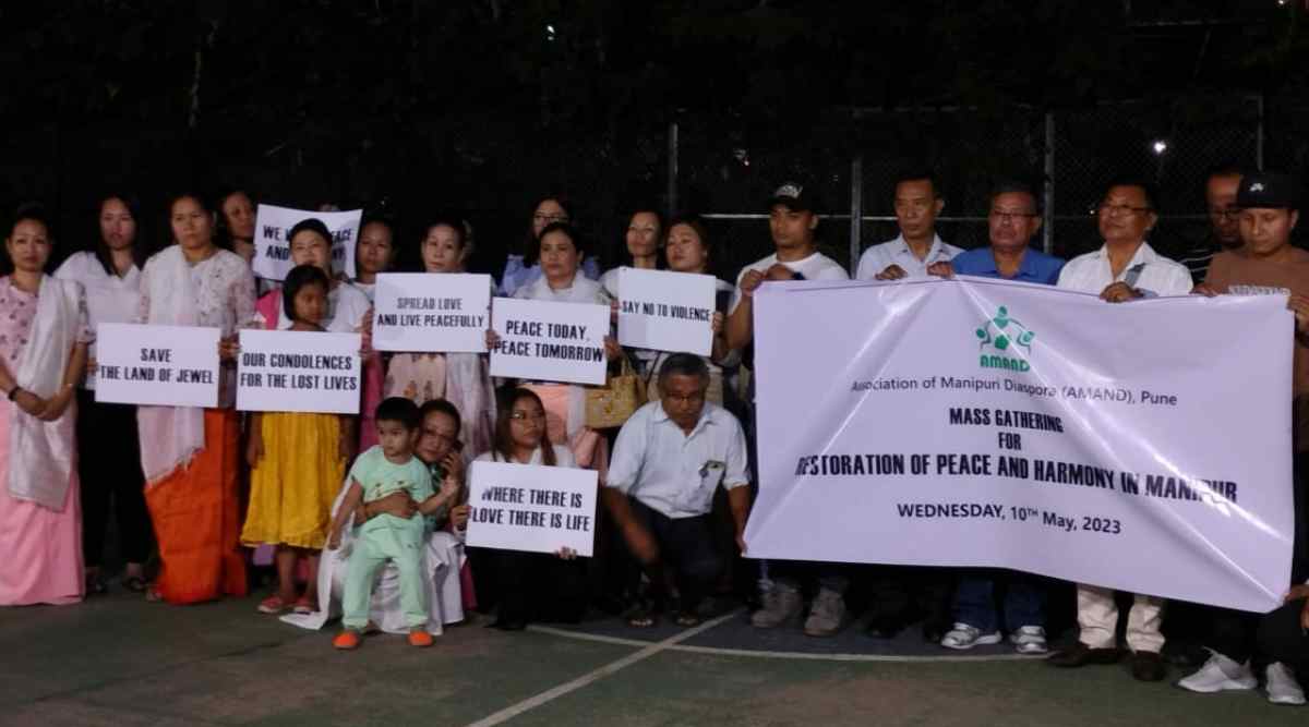 Joining hands for Manipur in Pune: ‘Peace is possible’ | Pune News ...
