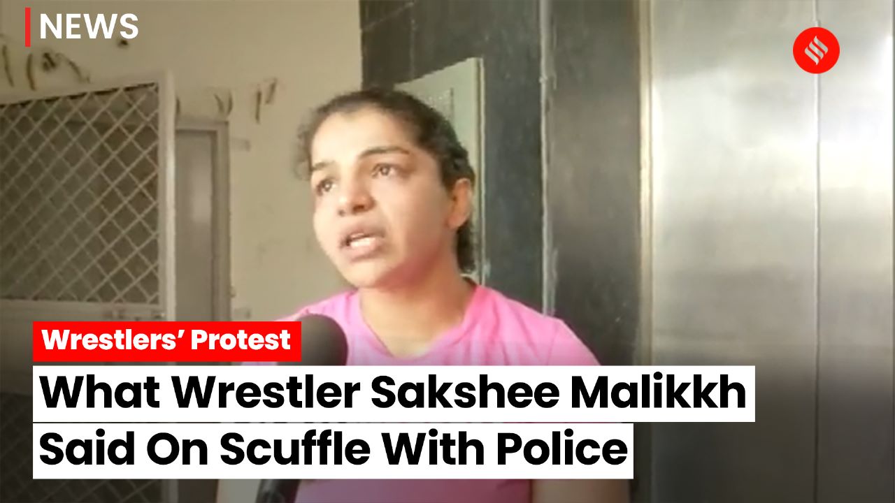 Wrestlers protest sakshi malik on scuffle with delhi police said we ...