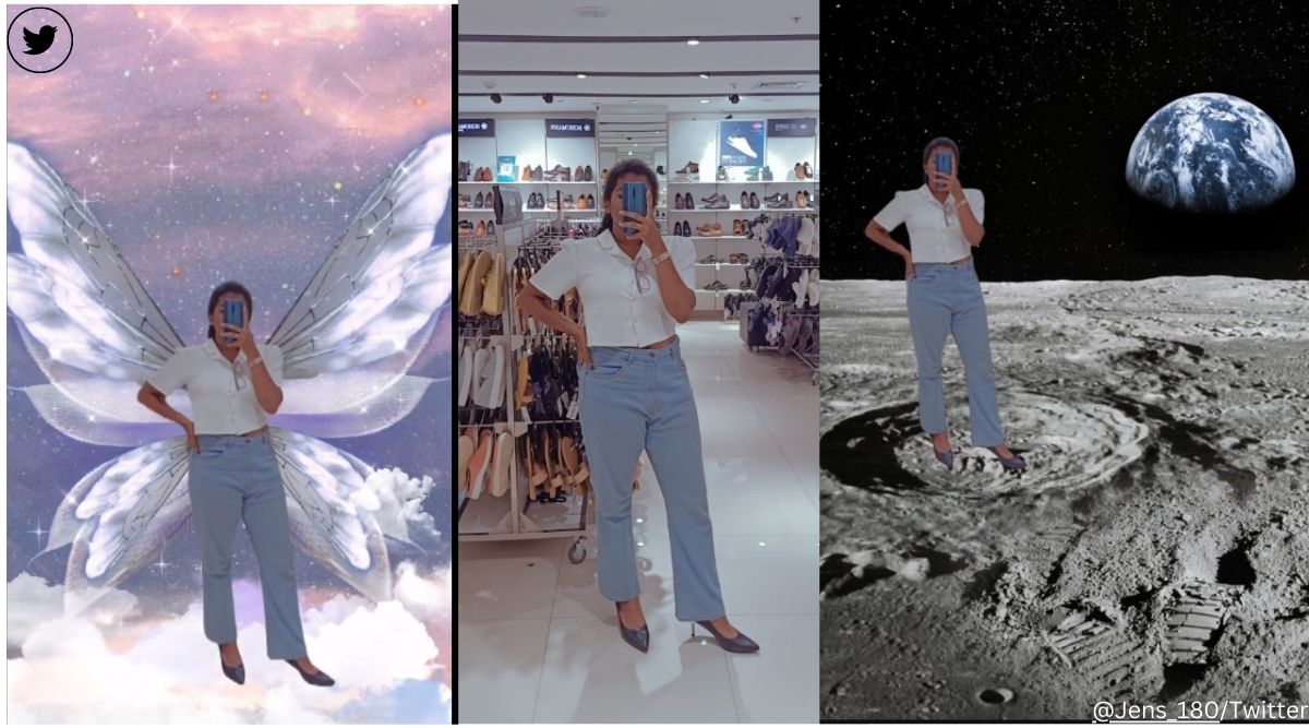 Woman asks Twitterati to edit her selfie background. See hilarious ...