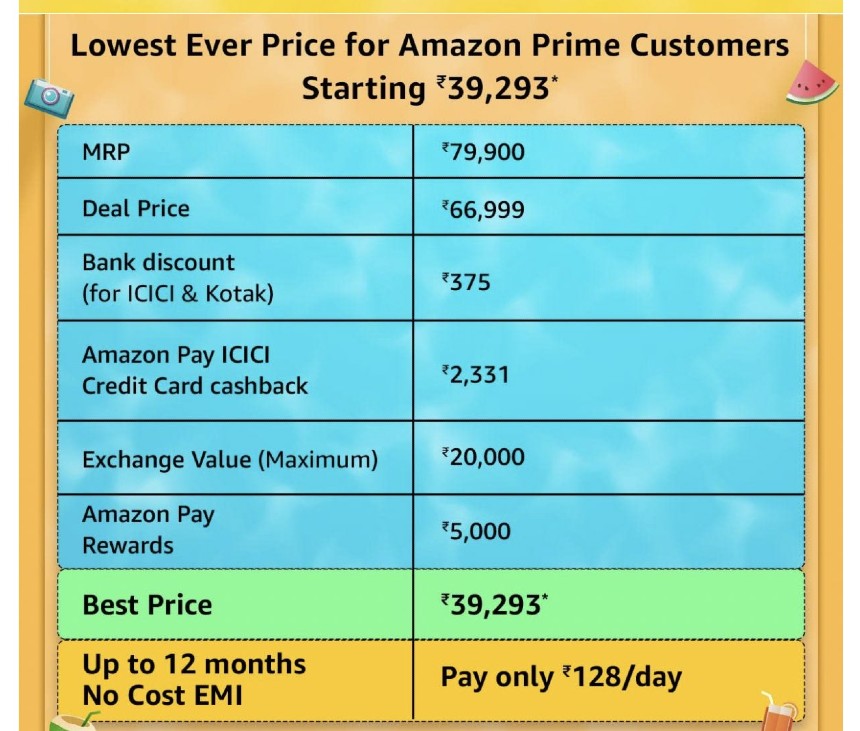 Can you buy iPhone 14 under Rs 40,000? Amazon Great Summer Sale on ...
