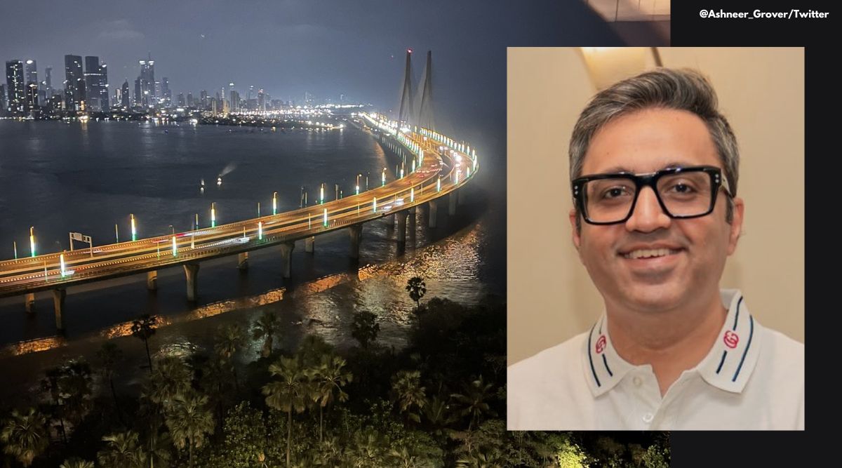 Ashneer Grover wants Bandra–Worli Sea Link to be lit up at night, gives ...