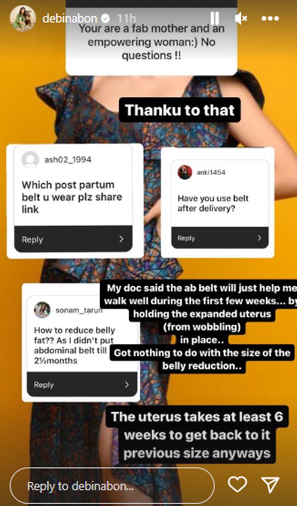 Debina Bonnerjee says ab belts don’t work on postpartum body: ‘Got ...