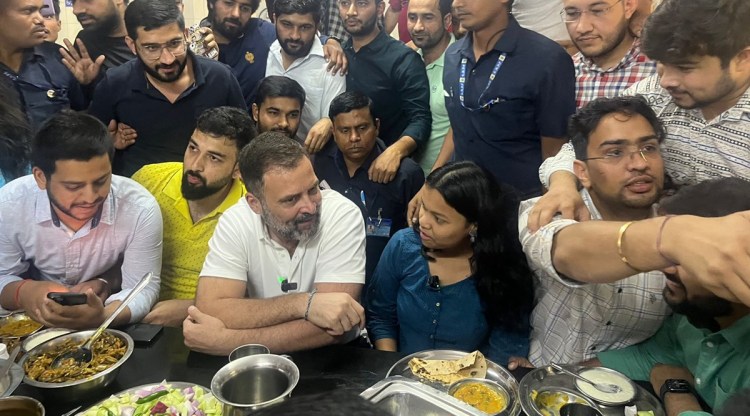 Delhi News highlights: Rahul Gandhi visits DU PG men’s hostel ...