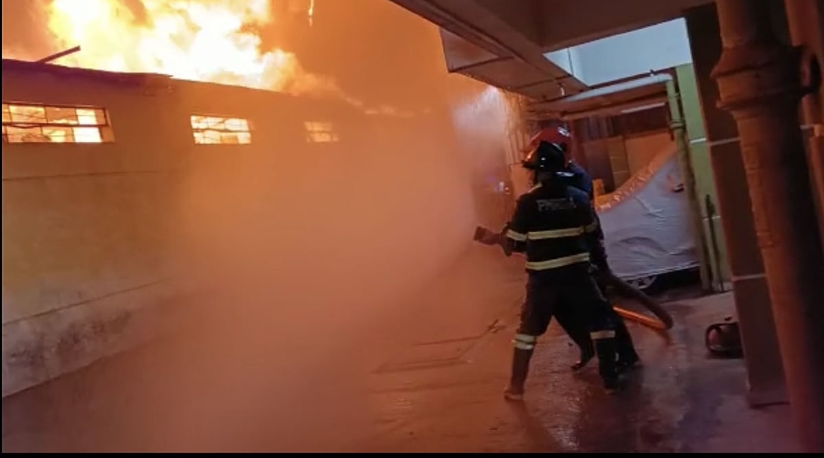 3 workers die as fire breaks out at godown in Pune’s Wagholi ...