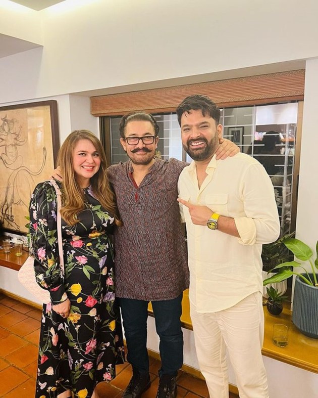 Aamir Khan-hosted ‘wonderful evening’ saw Kapil Sharma, Kiku Sharda and Carry On Jatta 3 team as ...