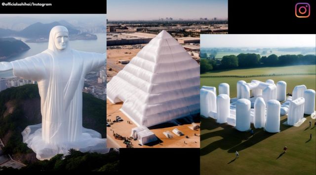 AI artist imagines how historical sites would look if they were ...