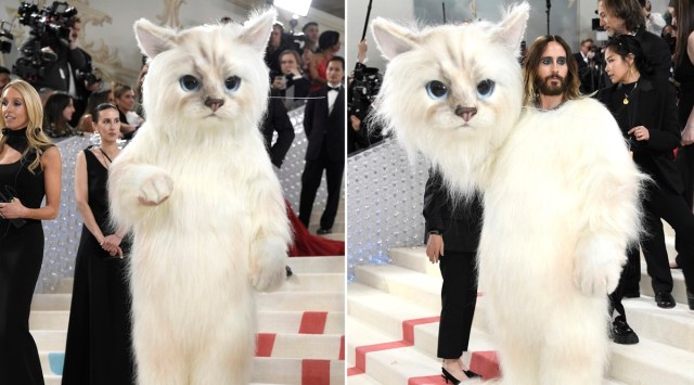 Met Gala: Vintage, Jared Leto as Choupette, Kim K. in pearls | Fashion ...