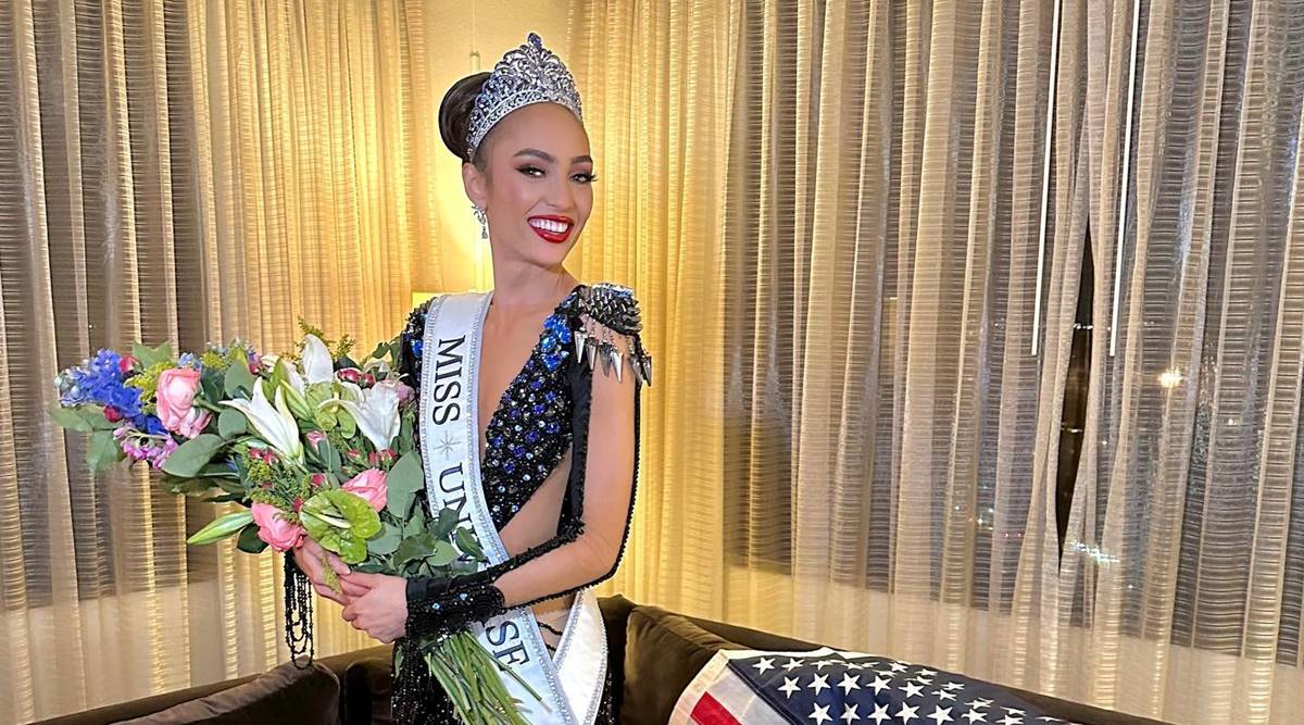 Watch: Miss Universe R’Bonney Gabriel recreates her winning makeup look ...