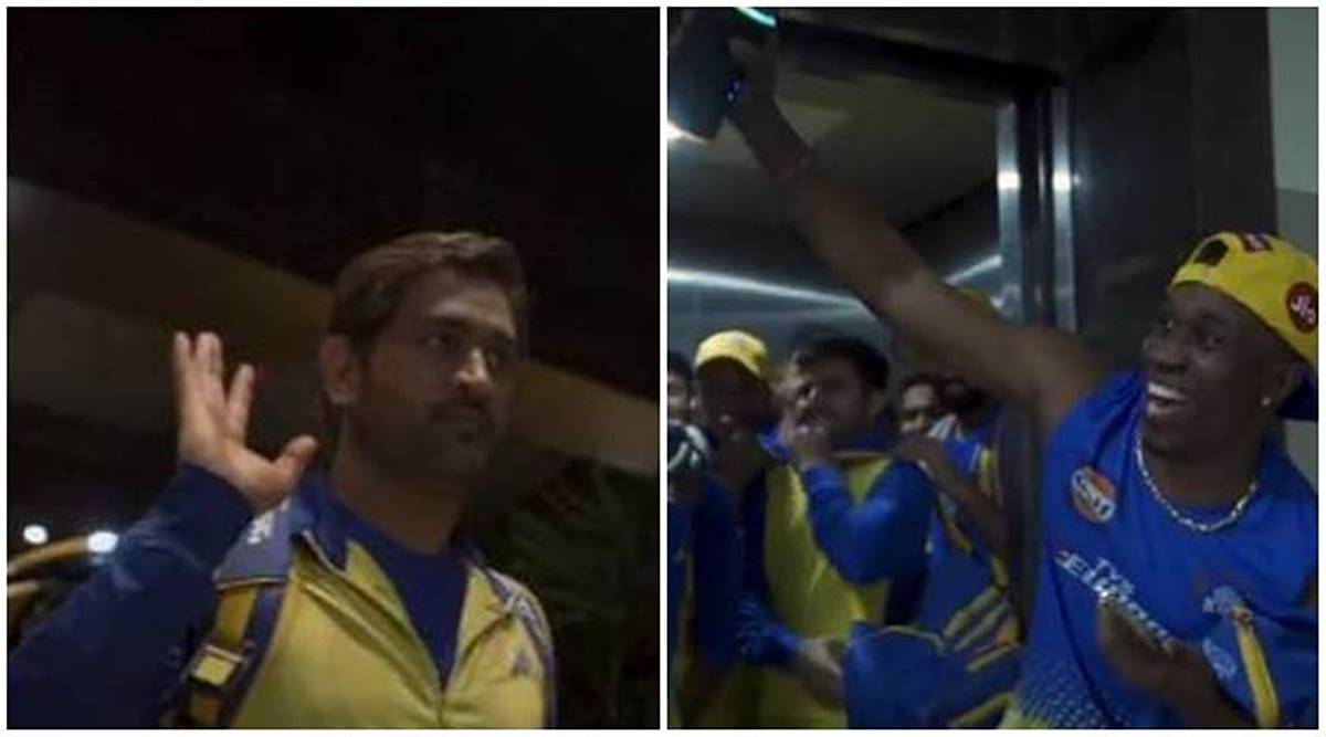 Watch: MS Dhoni, Dwayne Bravo celebrate CSK’s win over GT in team hotel ...
