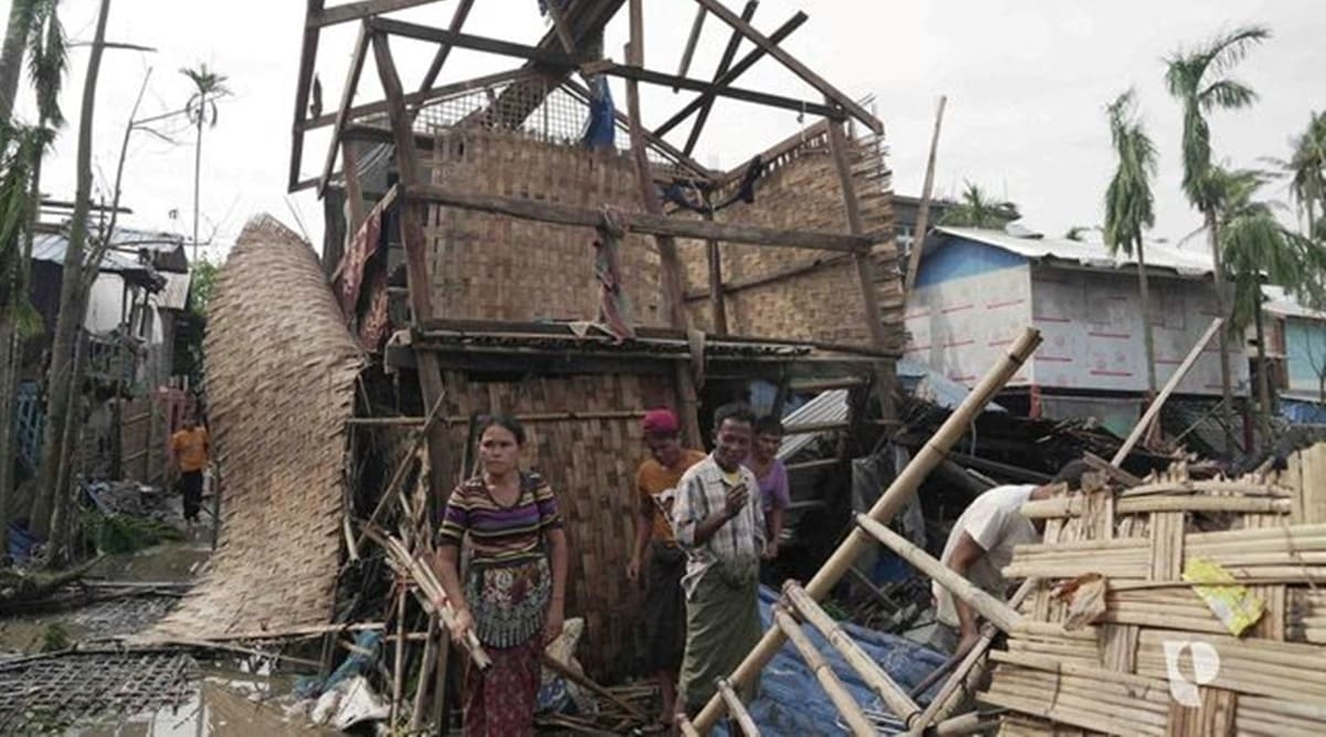 10 photos that show destruction caused by Cyclone Mocha in Myanmar ...