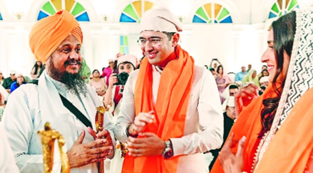 Jathedar presence at Raghav Chadha engagement highlights strained ties ...