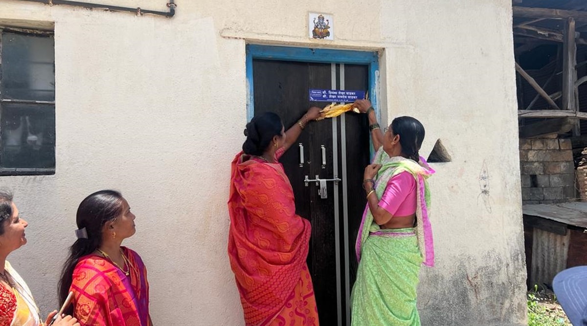 In this Pune village, women occupy pride of place in nameplates outside ...