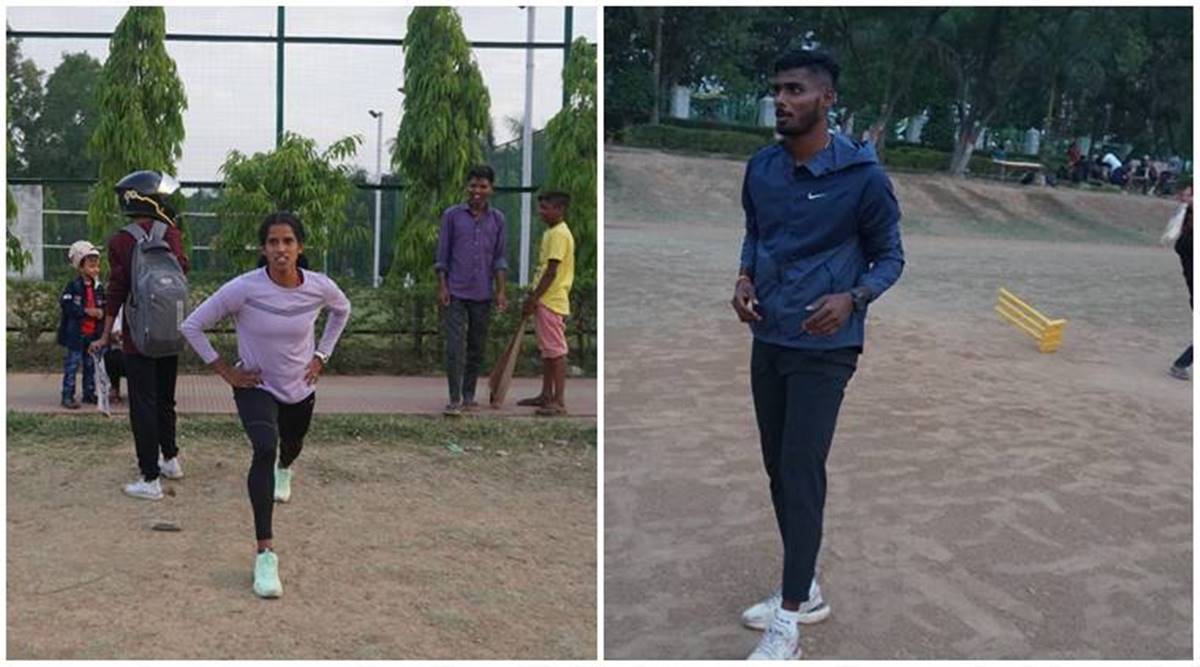 Elite athletes dodge cricket balls, walkers, picnic parties while ...