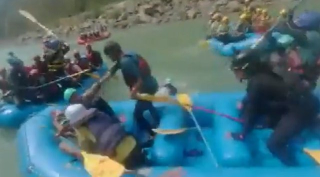 Video of violent scuffle during Rishikesh river rafting goes viral ...
