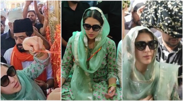 Sara Ali Khan visits Ajmer Dargah ahead of Zara Hatke Zara Bachke release, gets mobbed. Watch ...