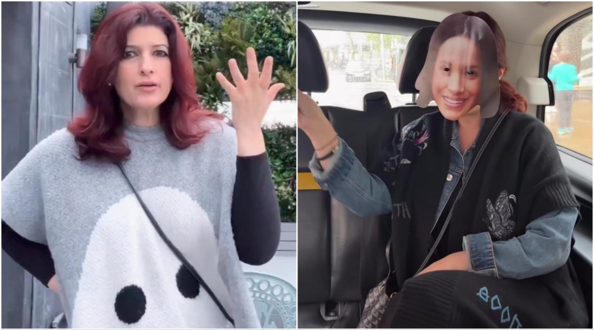 Twinkle Khanna dons Meghan Markle’s mask as she attempts to do King ...