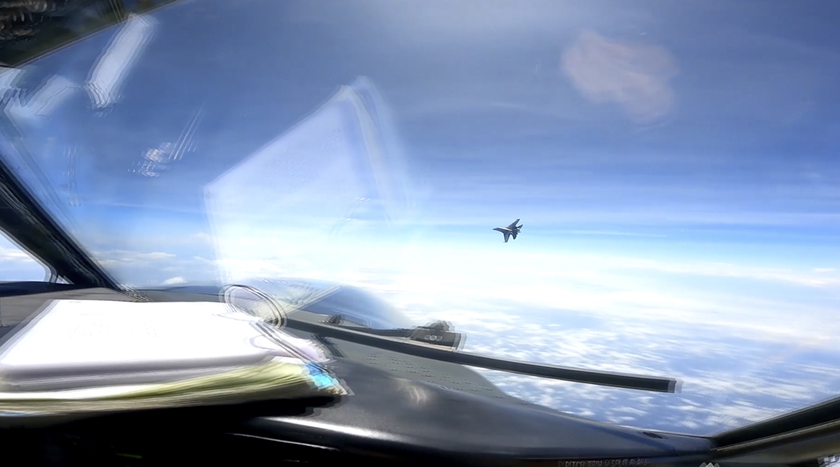Watch: US military releases video of Chinese fighter jet’s ‘unsafe ...