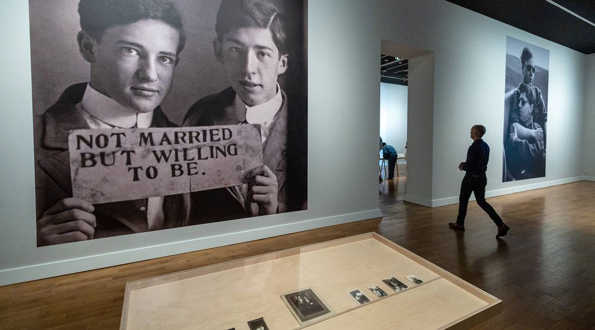 Swiss museum exhibits old photo collection of men in love | Art-and ...