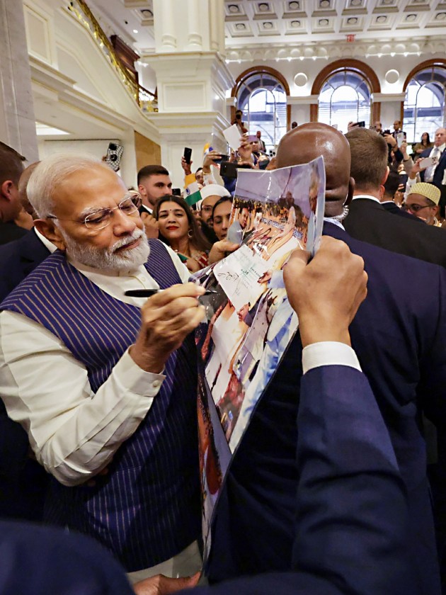 PM Narendra Modi begins his three-day visit to the US, initiates talks ...