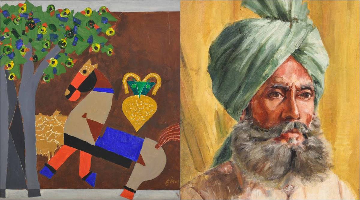 Works of masters M F Husain, S H Raza, F N Souza and others at this art ...