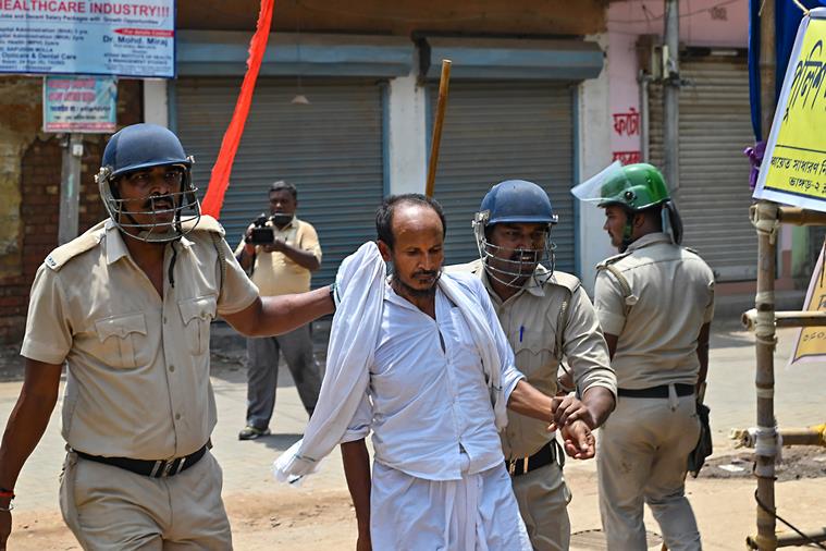 Bengal panchayat polls: Violence in various parts of the state over nomination filing | Kolkata ...