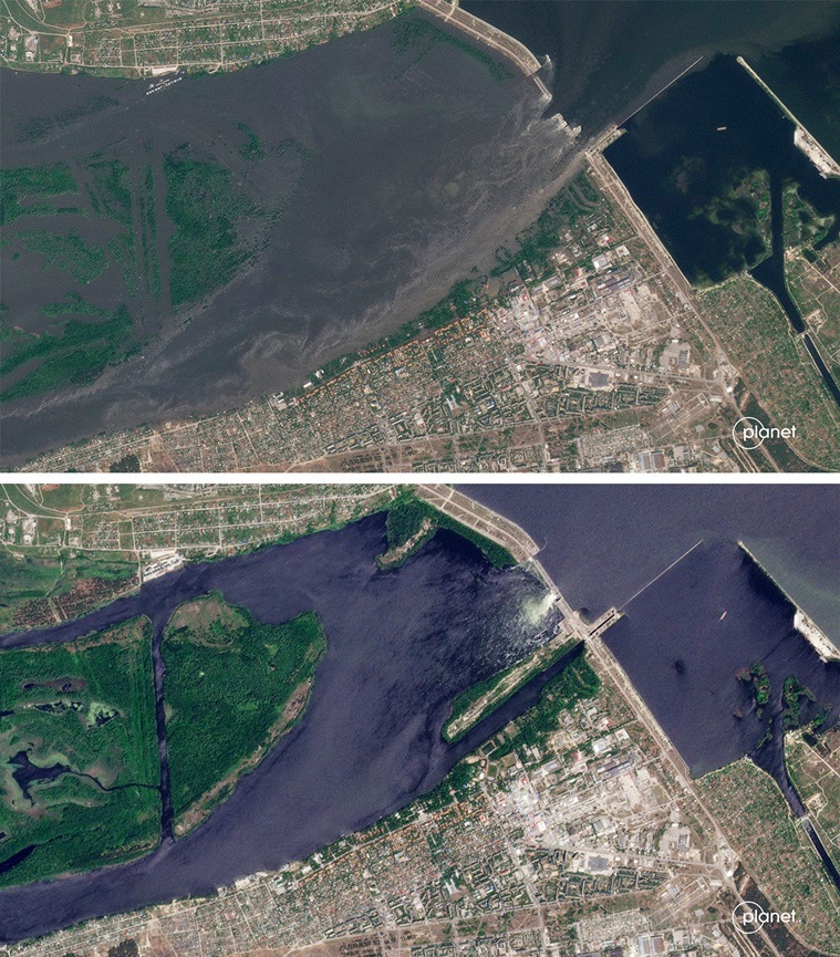 Ukraine’s Kakhovka dam collapse: The cause, impact and what we know so far | World News - The ...