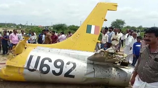 IAF’s Kiran trainer aircraft crashes in Karnataka, pilots eject safely ...
