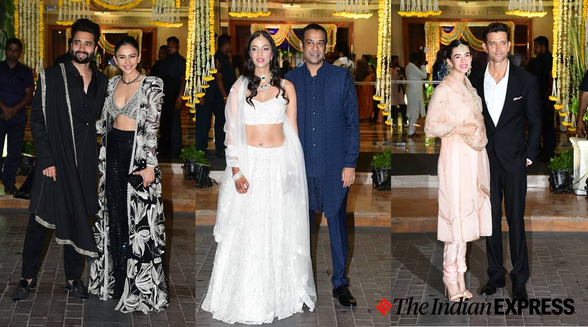 Celebs add glamour to filmmaker Madhu Mantena and yoga teacher Ira ...
