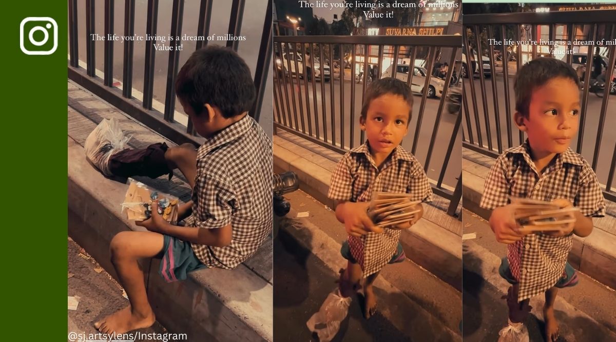 Little boy selling keychains at traffic signal in Gujarat breaks hearts ...