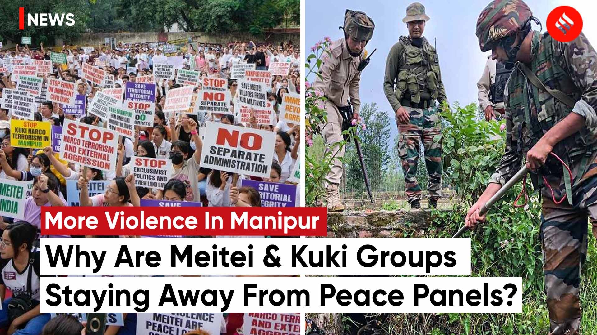 Violence in manipur 1 killed why are meitei kuki groups staying away ...